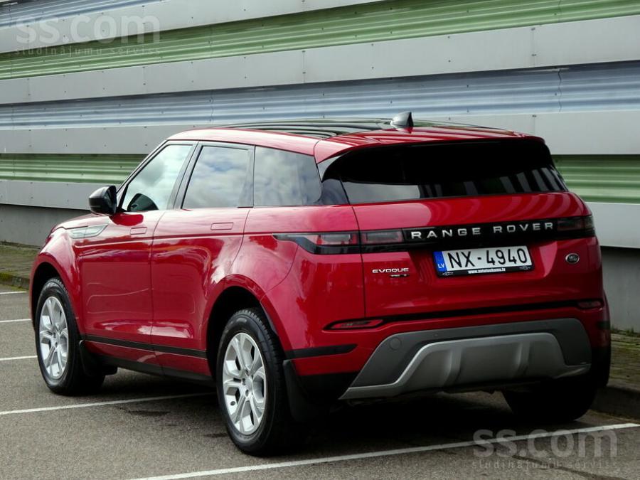 Sarkans Land Rover Range Rover Evoque 2020 Rīga, ar dzinēja tilpumu 2.00 L un nobraukumu 110 tūkst. km par 21500 €, foto 4 vietnē AUTOMOTO.COM.LV