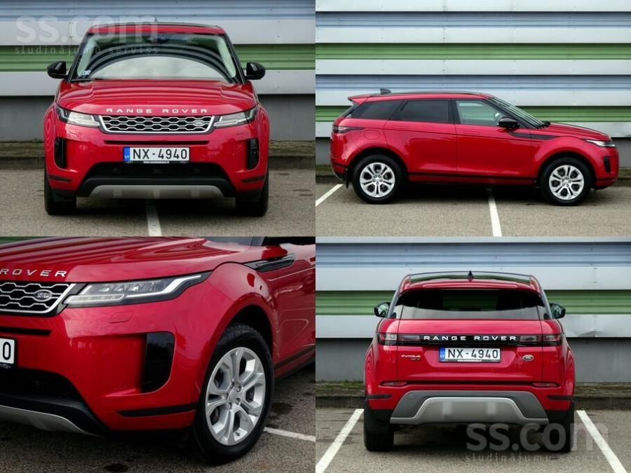 Sarkans Land Rover Range Rover Evoque 2020 Rīga, ar dzinēja tilpumu 2.00 L un nobraukumu 110 tūkst. km par 21500 €, foto 11 vietnē AUTOMOTO.COM.LV