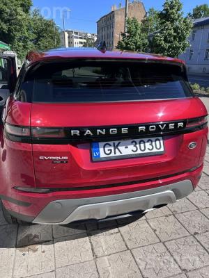 Sarkans Land Rover Range Rover Evoque 2020 Rīga, ar dzinēja tilpumu 2.00 L un nobraukumu 72 tūkst. km par 24900 €, foto 12 vietnē AUTOMOTO.COM.LV