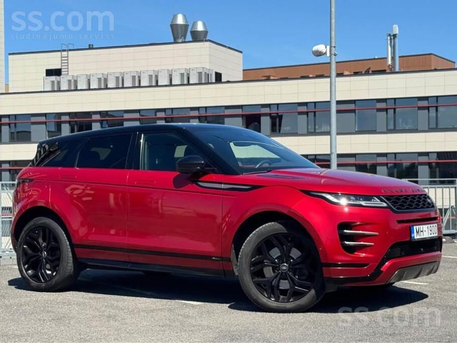 Sarkans Land Rover Range Rover Evoque 2020 Rīga, ar dzinēja tilpumu 2.00 L un nobraukumu 65 tūkst. km par 30000 €, foto 1 vietnē AUTOMOTO.COM.LV