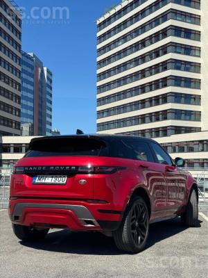Sarkans Land Rover Range Rover Evoque 2020 Rīga, ar dzinēja tilpumu 2.00 L un nobraukumu 65 tūkst. km par 30000 €, foto 3 vietnē AUTOMOTO.COM.LV