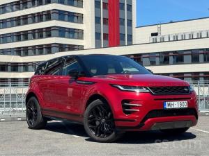 Sarkans Land Rover Range Rover Evoque 2020 Rīga, ar dzinēja tilpumu 2.00 L un nobraukumu 65 tūkst. km par 30000 €, foto 8 vietnē AUTOMOTO.COM.LV