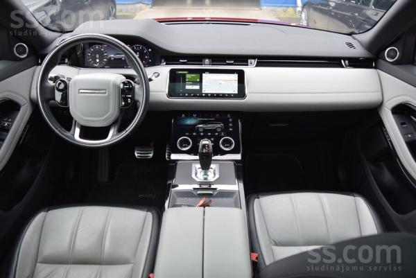 Red Land Rover Range Rover Evoque 2020 in Riga, with an engine capacity of 2.00 L and mileage of 65 thousand km for 28500 €, photo 4 on AUTOMOTO.COM.LV