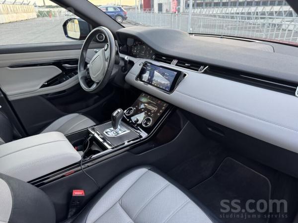 Red Land Rover Range Rover Evoque 2020 in Riga, with an engine capacity of 2.00 L and mileage of 68 thousand km for 23800 €, photo 10 on AUTOMOTO.COM.LV