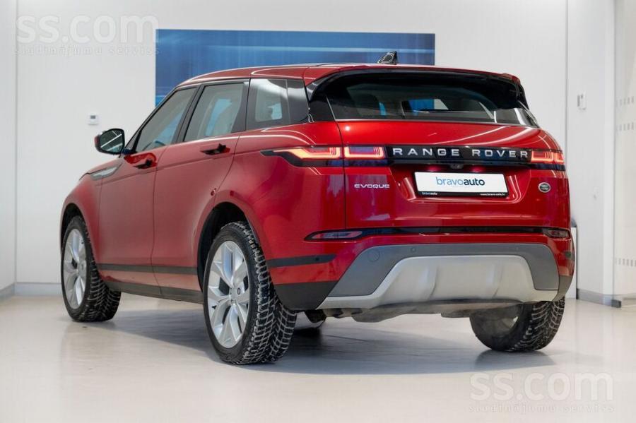 Sarkans Land Rover Range Rover Evoque 2023 Rīga, ar dzinēja tilpumu 2.00 L un nobraukumu 34 tūkst. km par 32990 €, foto 4 vietnē AUTOMOTO.COM.LV