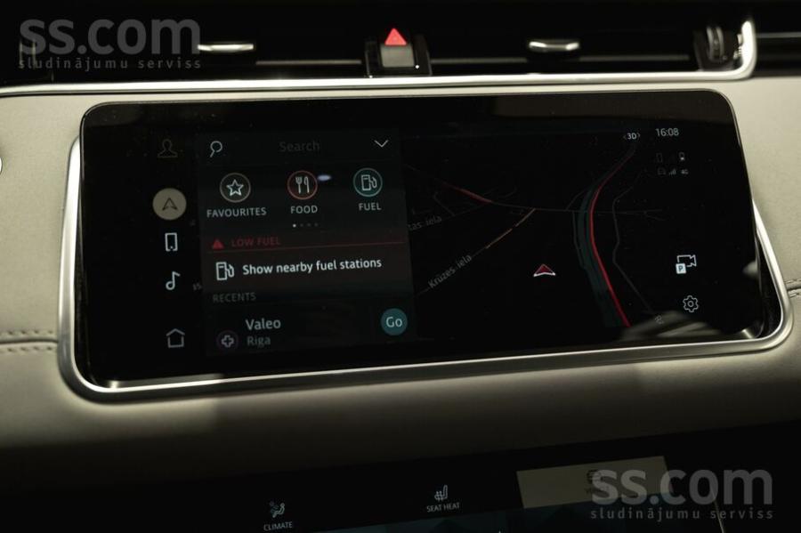 Sarkans Land Rover Range Rover Evoque 2023 Rīga, ar dzinēja tilpumu 2.00 L un nobraukumu 34 tūkst. km par 32990 €, foto 28 vietnē AUTOMOTO.COM.LV