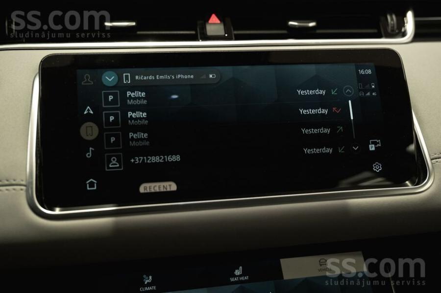 Sarkans Land Rover Range Rover Evoque 2023 Rīga, ar dzinēja tilpumu 2.00 L un nobraukumu 34 tūkst. km par 32990 €, foto 29 vietnē AUTOMOTO.COM.LV