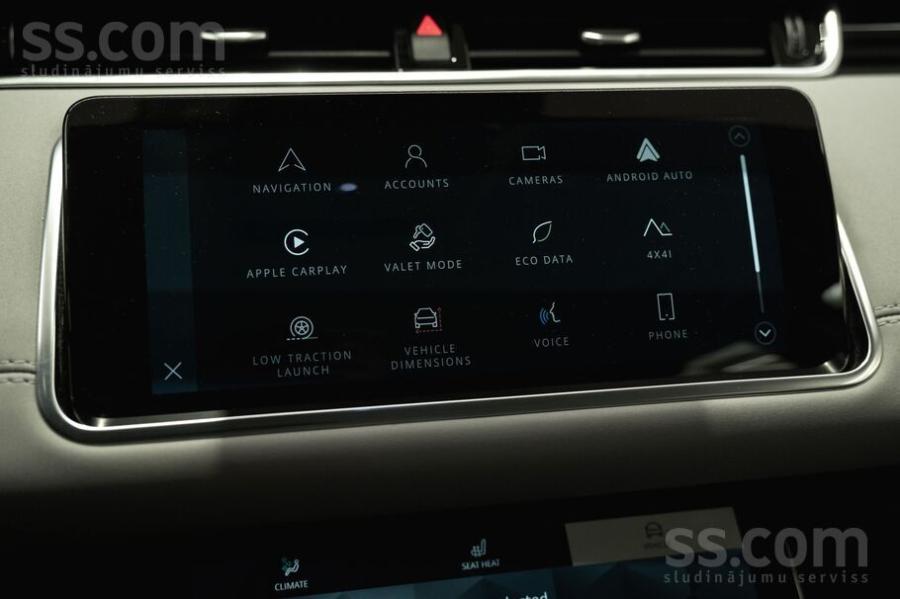 Sarkans Land Rover Range Rover Evoque 2023 Rīga, ar dzinēja tilpumu 2.00 L un nobraukumu 34 tūkst. km par 32990 €, foto 33 vietnē AUTOMOTO.COM.LV