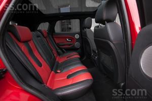 Red Land Rover Range Rover Evoque 2013 in Rezekne, with an engine capacity of 2.20 L and mileage of 165 thousand km for 13500 €, photo 9 on AUTOMOTO.COM.LV