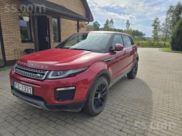 Land Rover Range Rover Evoque 2016 Aizkraukle vietnē Sarkans Land Rover Range Rover Evoque 2016 Aizkraukle, ar dzinēja tilpumu 2.00 L un nobraukumu 147 tūkst. km par 13500 €, foto 4 vietnē AUTOMOTO.COM.LV