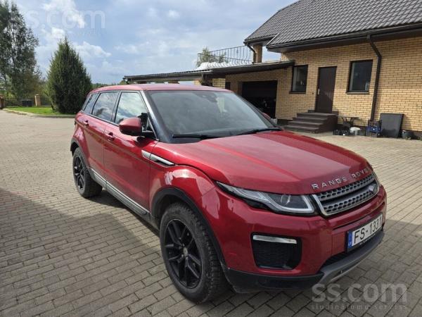 Land Rover Range Rover Evoque 2016 Aizkraukle vietnē Sarkans Land Rover Range Rover Evoque 2016 Aizkraukle, ar dzinēja tilpumu 2.00 L un nobraukumu 147 tūkst. km par 13500 €, foto 5 vietnē AUTOMOTO.COM.LV
