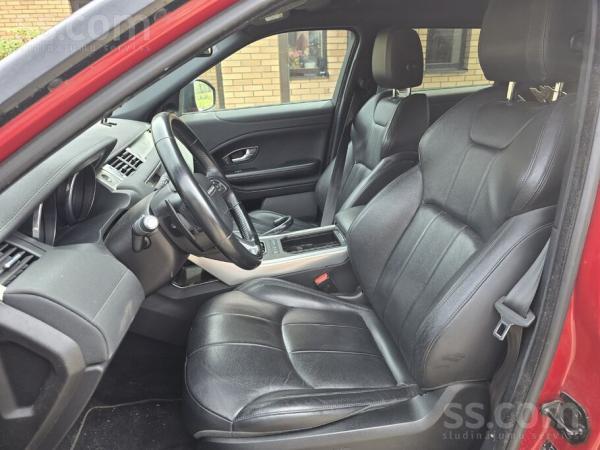 Red Land Rover Range Rover Evoque 2016 in Aizkraukle, with an engine capacity of 2.00 L and mileage of 147 thousand km for 13500 €, photo 11 on AUTOMOTO.COM.LV