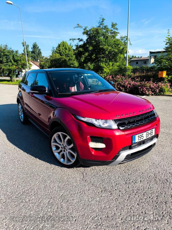 Sarkans Land Rover Range Rover Evoque 2012 Rakvere, ar dzinēja tilpumu 2.00 L un nobraukumu 231 tūkst. km par 13500 €, foto 1 vietnē AUTOMOTO.COM.LV