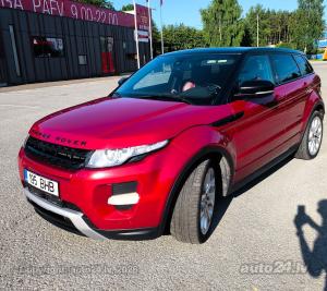 Red Land Rover Range Rover Evoque 2012 in Rakvere, with an engine capacity of 2.00 L and mileage of 231 thousand km for 13500 €, photo 5 on AUTOMOTO.COM.LV