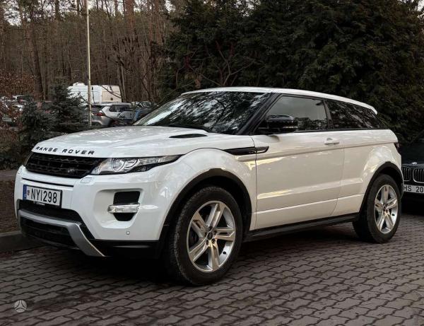 White Land Rover Range Rover Evoque 2012 in Vilnius, with an engine capacity of 2.18 L and mileage of 172 thousand km for 9200 €, photo 1 on AUTOMOTO.COM.LV