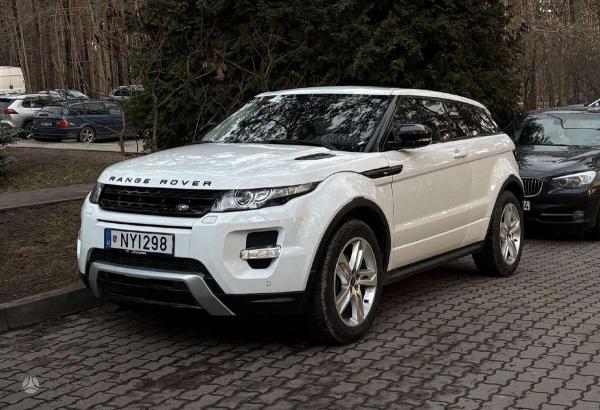 White Land Rover Range Rover Evoque 2012 in Vilnius, with an engine capacity of 2.18 L and mileage of 172 thousand km for 9200 €, photo 2 on AUTOMOTO.COM.LV