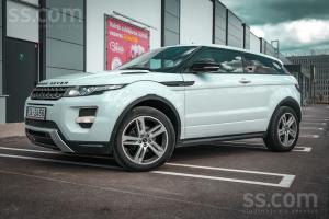 White Land Rover Range Rover Evoque 2012 in Riga, with an engine capacity of 2.20 L and mileage of 213 thousand km for 11900 €, photo  on AUTOMOTO.COM.LV