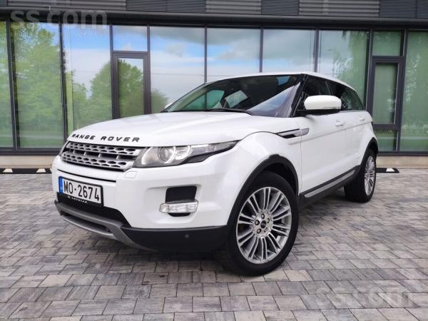 White Land Rover Range Rover Evoque 2012 in Riga, with an engine capacity of 2.20 L and mileage of 276 thousand km for 14500 €, photo 2 on AUTOMOTO.COM.LV