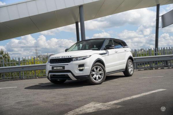 White Land Rover Range Rover Evoque 2012 in Vilnius, with an engine capacity of 2.18 L and mileage of 248 thousand km for 11000 €, photo 1 on AUTOMOTO.COM.LV