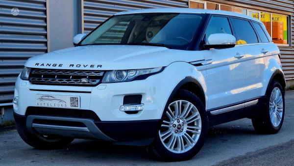 White Land Rover Range Rover Evoque 2012 in Vilnius, with an engine capacity of 2.18 L and mileage of 298 thousand km for 9000 €, photo 2 on AUTOMOTO.COM.LV