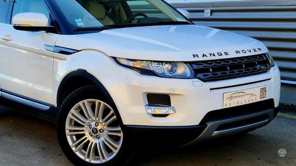 White Land Rover Range Rover Evoque 2012 in Vilnius, with an engine capacity of 2.18 L and mileage of 298 thousand km for 9000 €, photo 5 on AUTOMOTO.COM.LV