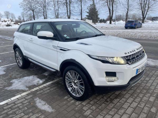 Balts Land Rover Range Rover Evoque 2012 Tauragė, ar dzinēja tilpumu 2.18 L un nobraukumu 270 tūkst. km par 7500 €, foto 1 vietnē AUTOMOTO.COM.LV