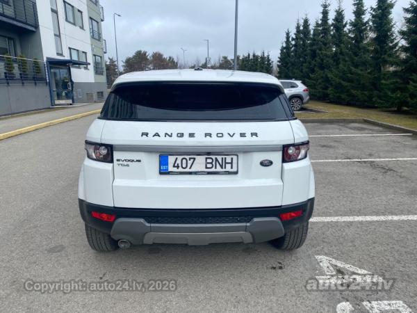 White Land Rover Range Rover Evoque 2012 in Tallinn, with an engine capacity of 2.20 L and mileage of 273 thousand km for 10200 €, photo 5 on AUTOMOTO.COM.LV