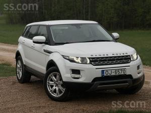 Balts Land Rover Range Rover Evoque 2012 Ogre, ar dzinēja tilpumu 2.20 L un nobraukumu 283 tūkst. km par 10150 €, foto  vietnē AUTOMOTO.COM.LV