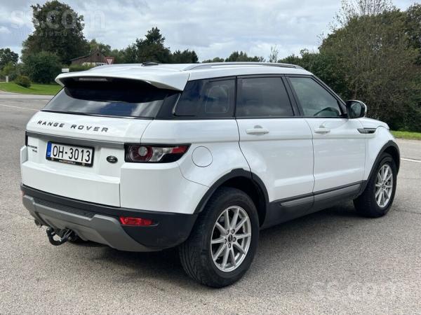 White Land Rover Range Rover Evoque 2012 in Liepaja, with an engine capacity of 2.20 L and mileage of 254 thousand km for 10200 €, photo 6 on AUTOMOTO.COM.LV