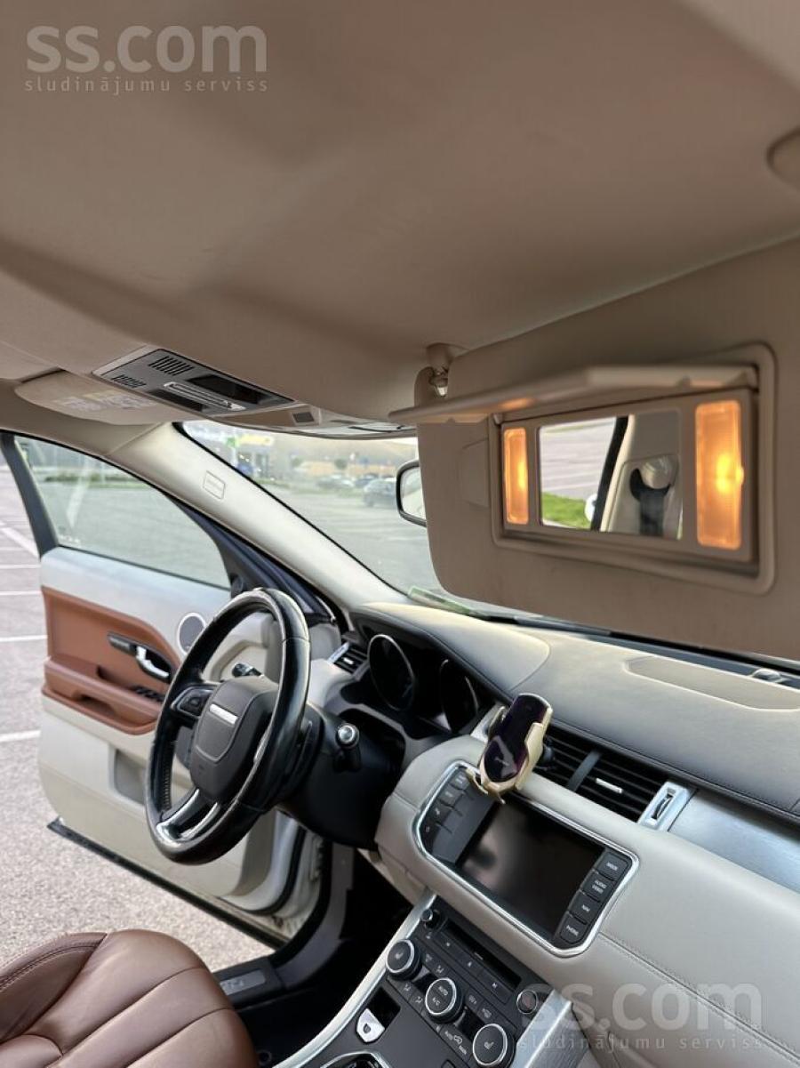 Balts Land Rover Range Rover Evoque 2012 Rīga, ar dzinēja tilpumu 2.20 L un nobraukumu 176 tūkst. km par 14900 €, foto 14 vietnē AUTOMOTO.COM.LV