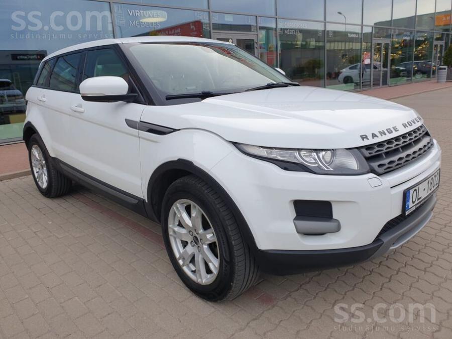 Balts Land Rover Range Rover Evoque 2012 Rīga, ar dzinēja tilpumu 2.20 L un nobraukumu 0 tūkst. km par 9850 €, foto 1 vietnē AUTOMOTO.COM.LV