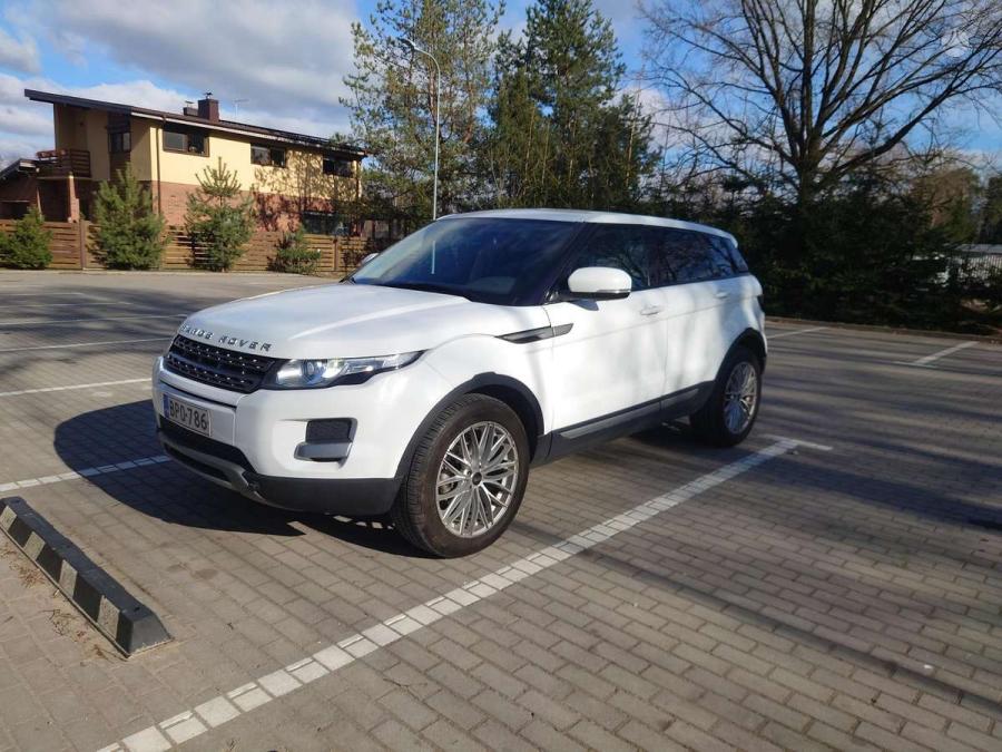 Balts Land Rover Range Rover Evoque 2012 Šauļi, ar dzinēja tilpumu 2.18 L un nobraukumu 277 tūkst. km par 7250 €, foto 3 vietnē AUTOMOTO.COM.LV