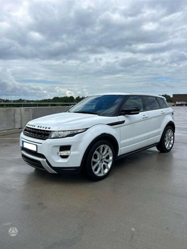Balts Land Rover Range Rover Evoque 2012 Viļņa, ar dzinēja tilpumu 2.18 L un nobraukumu 305 tūkst. km par 9500 €, foto 1 vietnē AUTOMOTO.COM.LV