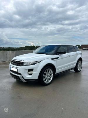 Balts Land Rover Range Rover Evoque 2012 Viļņa, ar dzinēja tilpumu 2.18 L un nobraukumu 305 tūkst. km par 9500 €, foto  vietnē AUTOMOTO.COM.LV