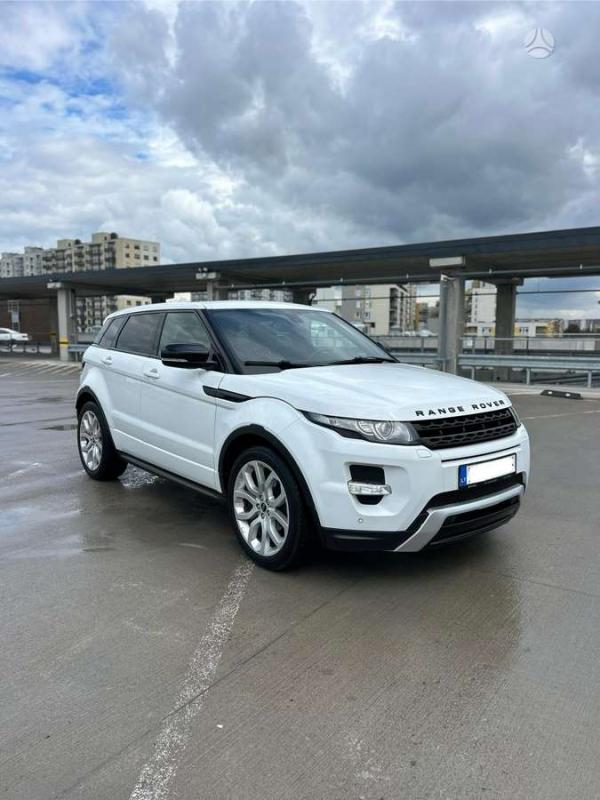 Balts Land Rover Range Rover Evoque 2012 Viļņa, ar dzinēja tilpumu 2.18 L un nobraukumu 305 tūkst. km par 9500 €, foto 2 vietnē AUTOMOTO.COM.LV