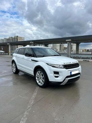 White Land Rover Range Rover Evoque 2012 in Vilnius, with an engine capacity of 2.18 L and mileage of 305 thousand km for 9500 €, photo 3 on AUTOMOTO.COM.LV