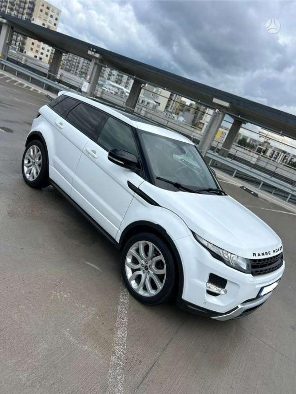 Balts Land Rover Range Rover Evoque 2012 Viļņa, ar dzinēja tilpumu 2.18 L un nobraukumu 305 tūkst. km par 9500 €, foto 6 vietnē AUTOMOTO.COM.LV