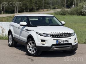 Balts Land Rover Range Rover Evoque 2012 Ogre, ar dzinēja tilpumu 2.20 L un nobraukumu 288 tūkst. km par 9450 €, foto  vietnē AUTOMOTO.COM.LV
