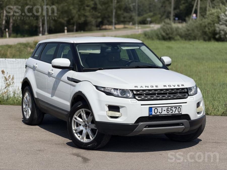 Balts Land Rover Range Rover Evoque 2012 Ogre, ar dzinēja tilpumu 2.20 L un nobraukumu 288 tūkst. km par 9450 €, foto 1 vietnē AUTOMOTO.COM.LV
