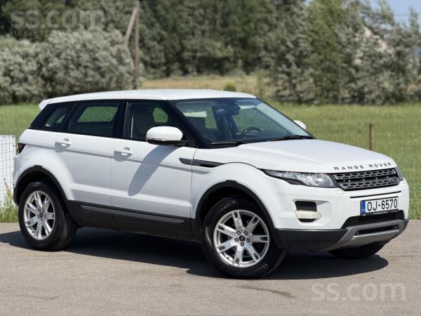 Balts Land Rover Range Rover Evoque 2012 Ogre, ar dzinēja tilpumu 2.20 L un nobraukumu 288 tūkst. km par 9450 €, foto 2 vietnē AUTOMOTO.COM.LV