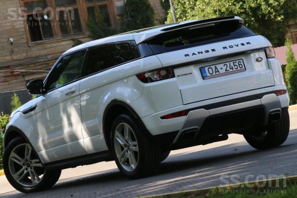 Balts Land Rover Range Rover Evoque 2012 Rīga, ar dzinēja tilpumu 2.20 L un nobraukumu 211 tūkst. km par 10990 €, foto 4 vietnē AUTOMOTO.COM.LV