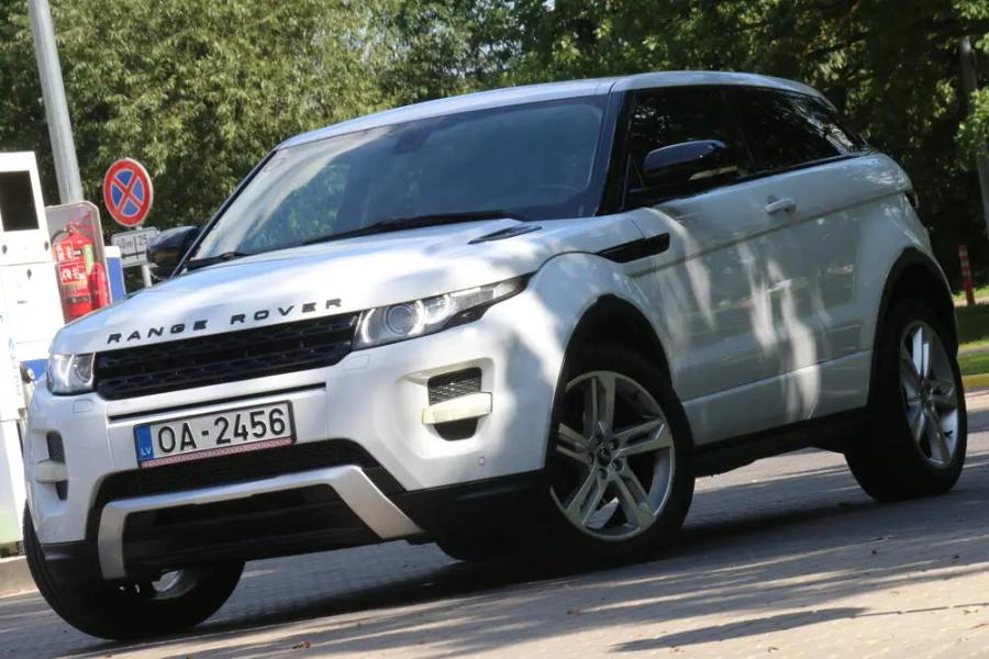 Balts Land Rover Range Rover Evoque 2012 Rīga, ar dzinēja tilpumu 2.20 L un nobraukumu 211 tūkst. km par 10990 €, foto 1 vietnē AUTOMOTO.COM.LV
