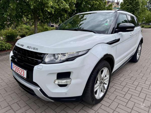 Balts Land Rover Range Rover Evoque 2012 Šauļi, ar dzinēja tilpumu 2.18 L un nobraukumu 260 tūkst. km par 10650 €, foto 1 vietnē AUTOMOTO.COM.LV
