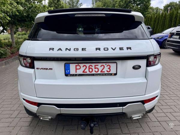 Balts Land Rover Range Rover Evoque 2012 Šauļi, ar dzinēja tilpumu 2.18 L un nobraukumu 260 tūkst. km par 10650 €, foto 8 vietnē AUTOMOTO.COM.LV