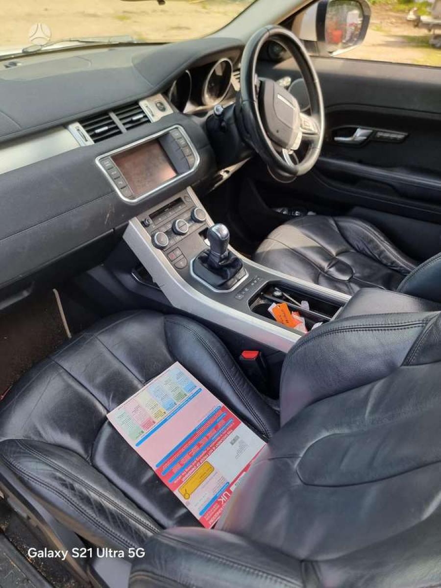 Balts Land Rover Range Rover Evoque 2012 Jonava, ar dzinēja tilpumu 2.18 L un nobraukumu 107 tūkst. km par 2999 €, foto 10 vietnē AUTOMOTO.COM.LV