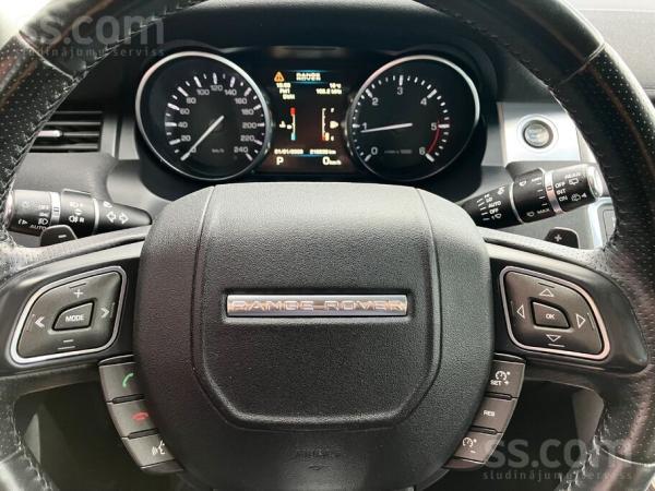 White Land Rover Range Rover Evoque 2012 in Talsi, with an engine capacity of 2.20 L and mileage of 217 thousand km for 10999 €, photo 11 on AUTOMOTO.COM.LV