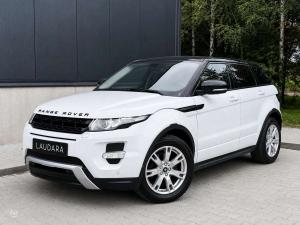 Balts Land Rover Range Rover Evoque 2012 Viļņa, ar dzinēja tilpumu 2.18 L un nobraukumu 257 tūkst. km par 10450 €, foto  vietnē AUTOMOTO.COM.LV