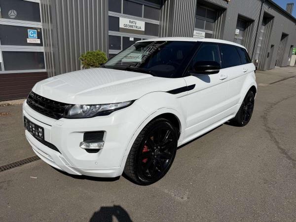 White Land Rover Range Rover Evoque 2012 in Joniskis, with an engine capacity of 2.00 L and mileage of 210 thousand km for 11300 €, photo 1 on AUTOMOTO.COM.LV