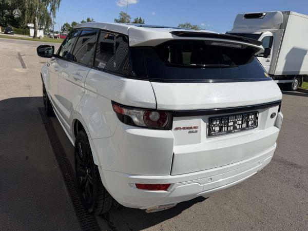 White Land Rover Range Rover Evoque 2012 in Joniskis, with an engine capacity of 2.00 L and mileage of 210 thousand km for 11300 €, photo 4 on AUTOMOTO.COM.LV