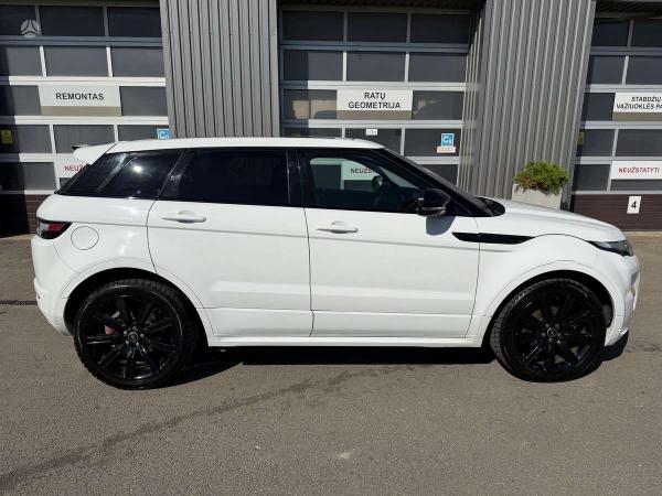 White Land Rover Range Rover Evoque 2012 in Joniskis, with an engine capacity of 2.00 L and mileage of 210 thousand km for 11300 €, photo 7 on AUTOMOTO.COM.LV